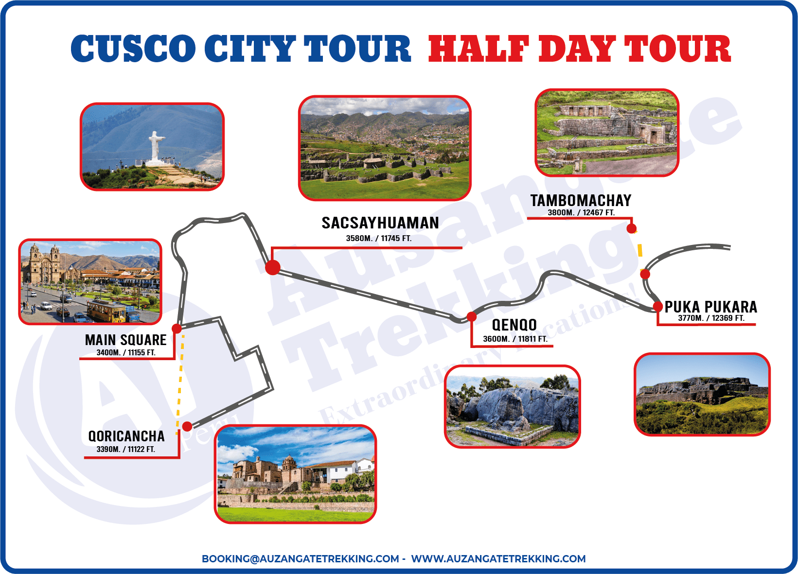 CUSCO CITY TOUR | Sacsayhuaman, Coricancha, Catedral